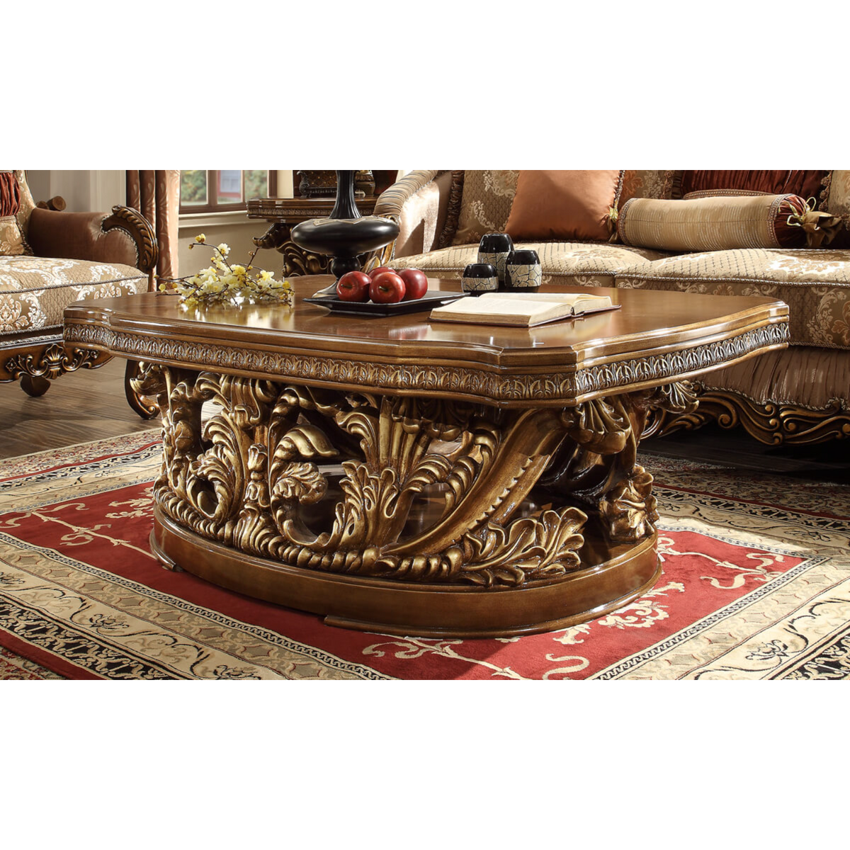 Homey Design Hd-8018 – 3 Pc Coffee Table Set Accent Furniture — Bed ...