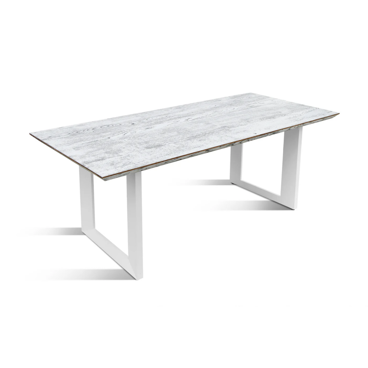 Maxima House Prizma-F1 Oak Wood Dining Table — Bed & Sofa Hub