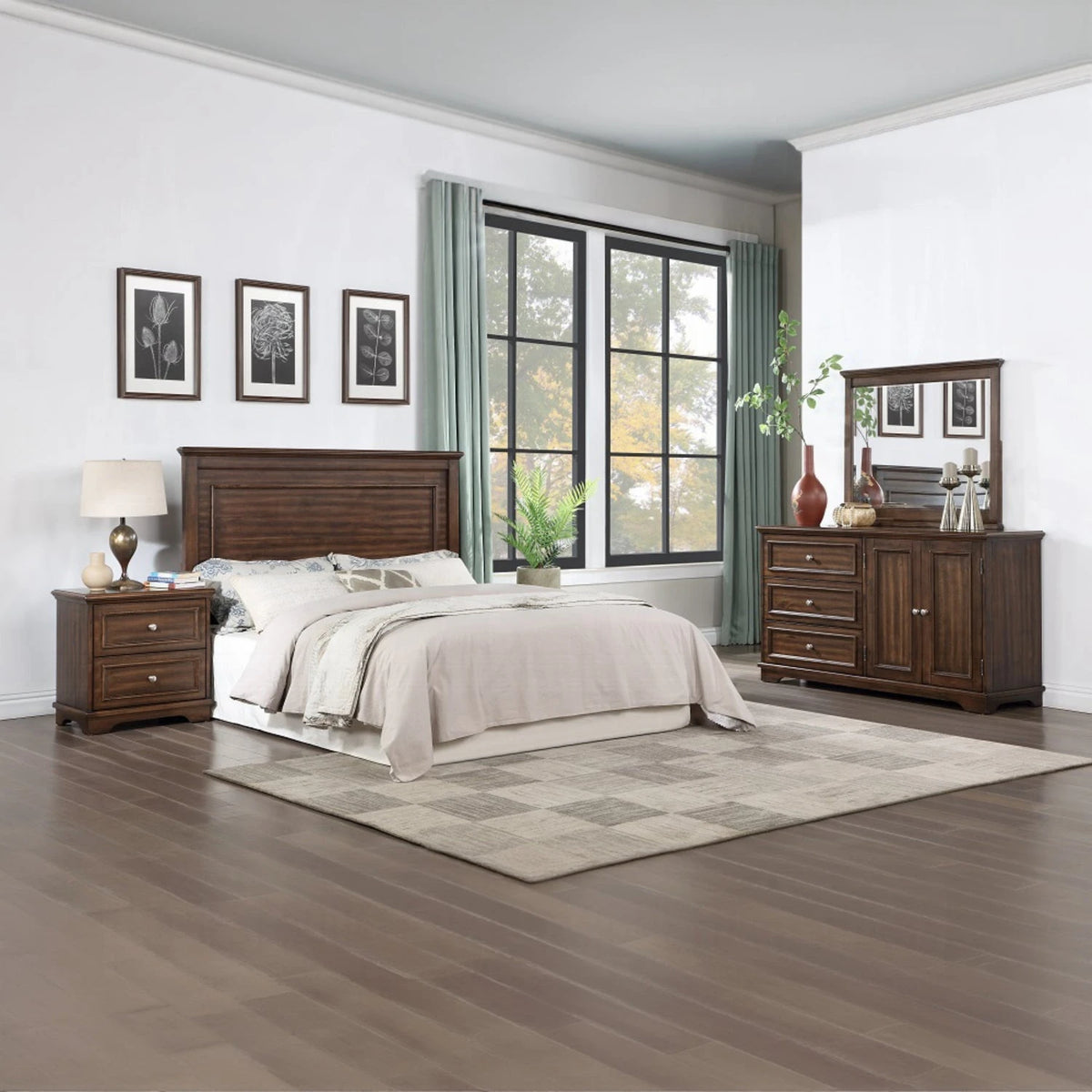 ACME Franklin 4PC Pack Full Bed Set — Bed & Sofa Hub